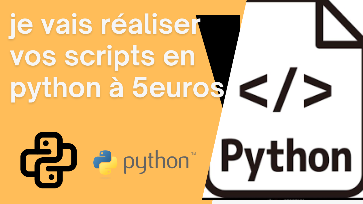 Je vais réaliser un script en python par WillyBrice
