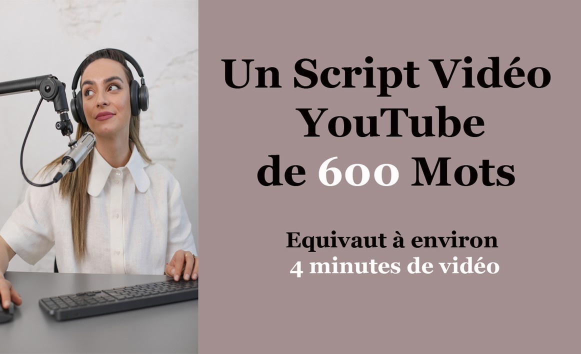 Je vais rédiger vos scripts pour YouTube par Writerblug