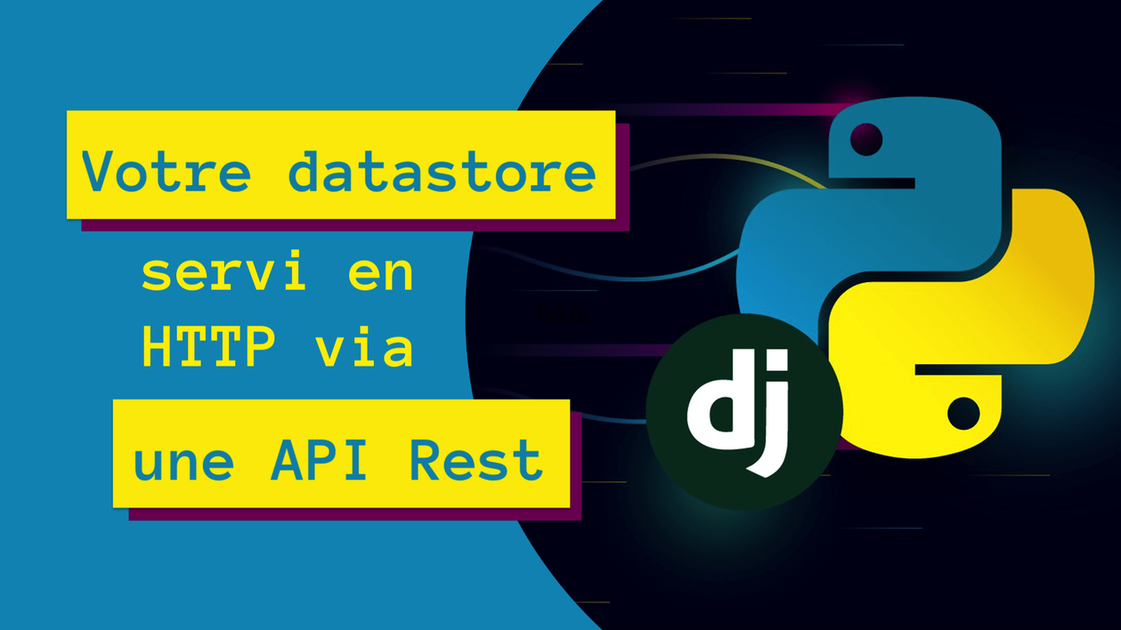Je vais développer votre API Rest avec une base de donnée PostgreSQL