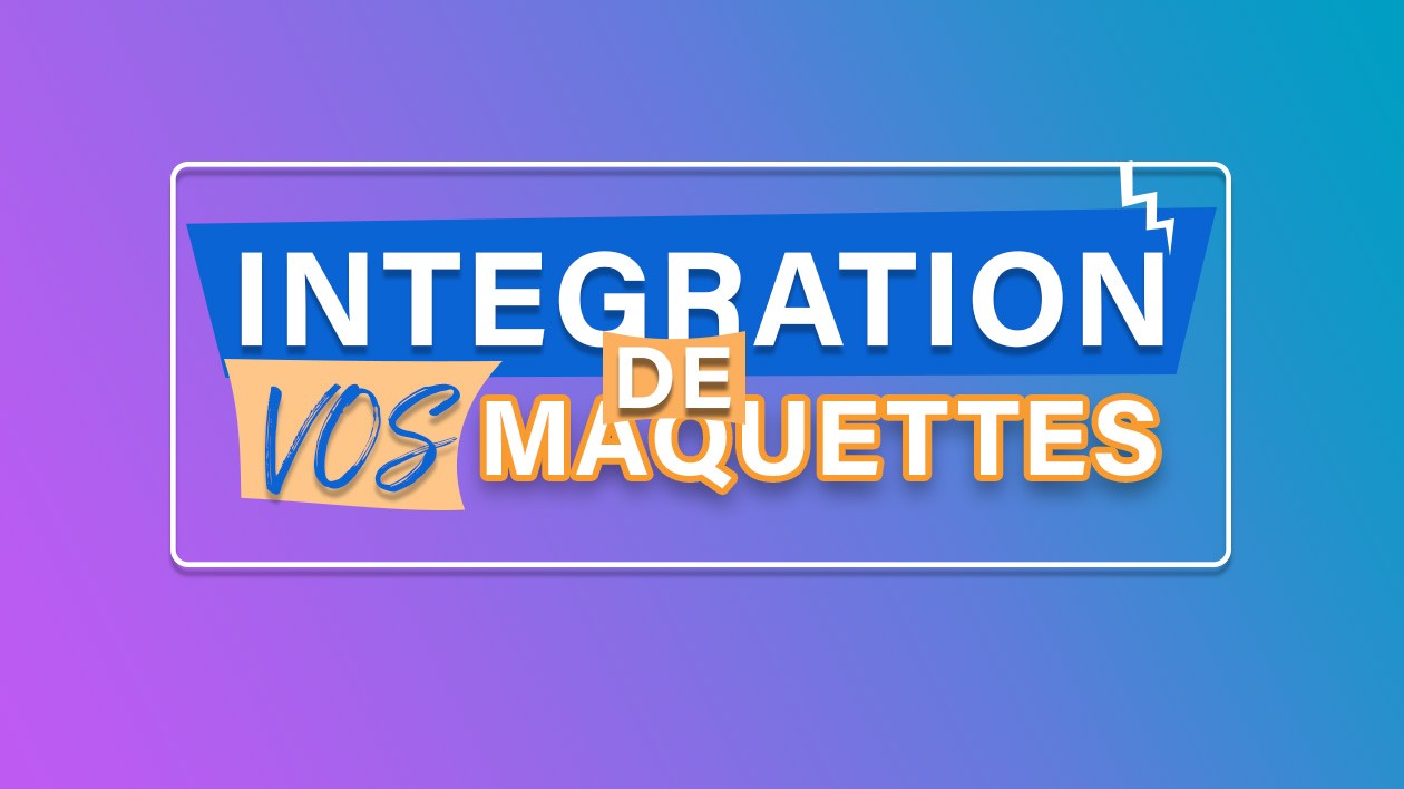 Je Vais Integrer Vos Maquettes Adobe XD Figma En HTML CSS Javascript