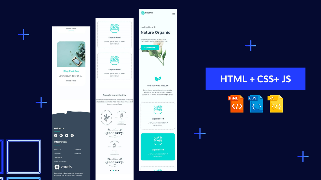Je Vais Convertir Votre Maquette Figma Image En Un Site Web Avec Du