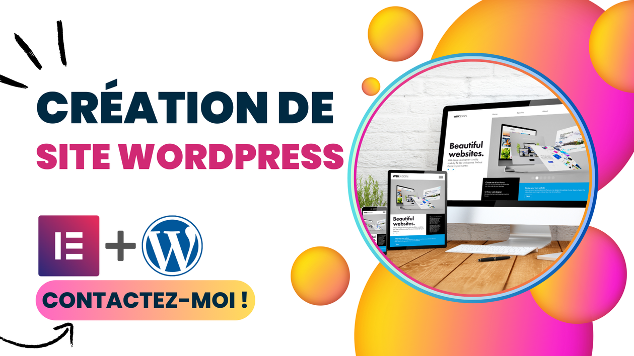 Je vais créer votre site web avec WordPress par MarcDev