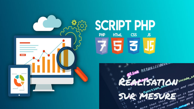 Je vais développer ou corriger un script sur mesure en PHP par clavat