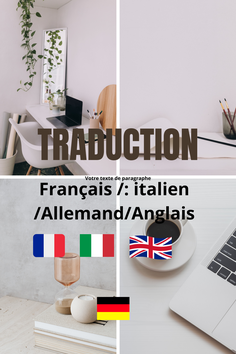 Je Vais Traduire Votre Texte En ANGLAIS ALLEMAND En ESPAGNOL Et En