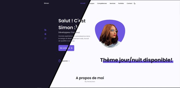 Je vais coder un site CV et présentation de votre portfolio par palm dev