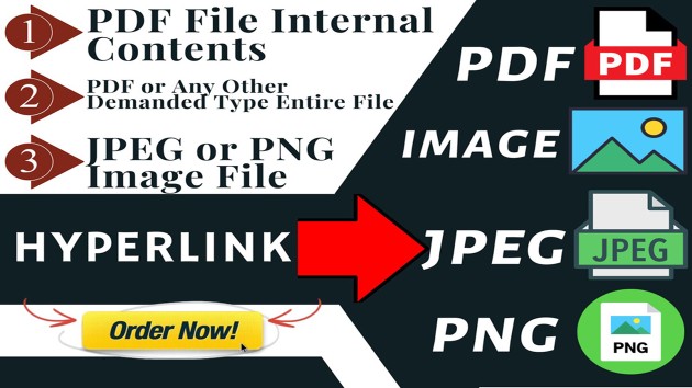 I Will Add Hyperlinks In The Text And Image Of Your PDF Or Image File