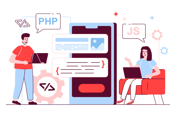 Je vais développer votre site web avec du code HTML CSS PHP Java Script
