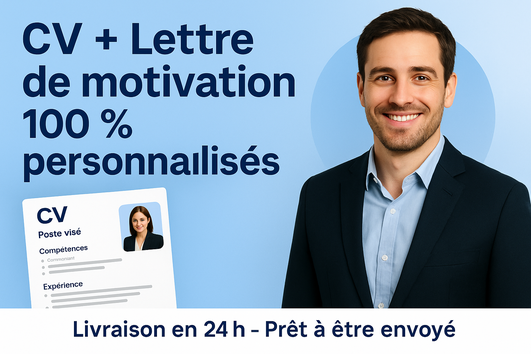 Je vais créer un cv et une lettre de motivation personnalisés par MickaPLZ