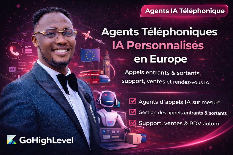 Je vais créer des agents téléphoniques IA comme Vapi pour les appels ...
