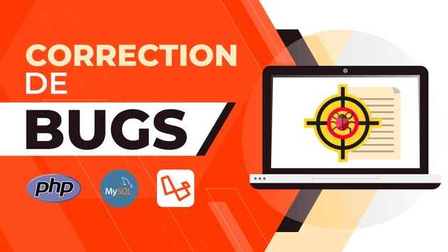 Je vais corriger un bug Laravel / PHP / MySQL / CSS / JS sur votre site web par y0nX_web