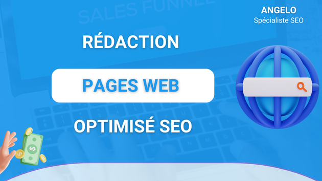Je vais rédiger le contenu de vos pages web par Angelo_SEO