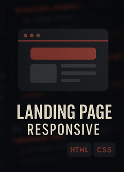 Je vais crée une landing page responsive en HTML/CSS pour vous par ...