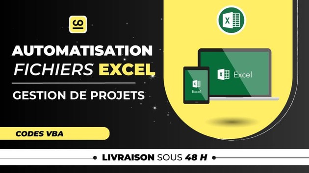 Je vais rendre automatique votre fichier Excel avec formules et macro VBA par Amour_Consulting
