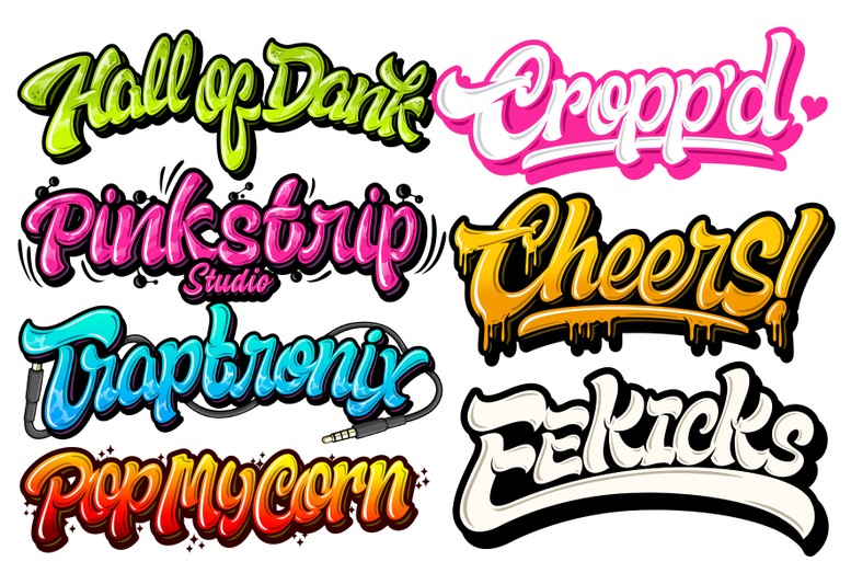 I will do graffiti, lettering, typography for your logo in my style by ...