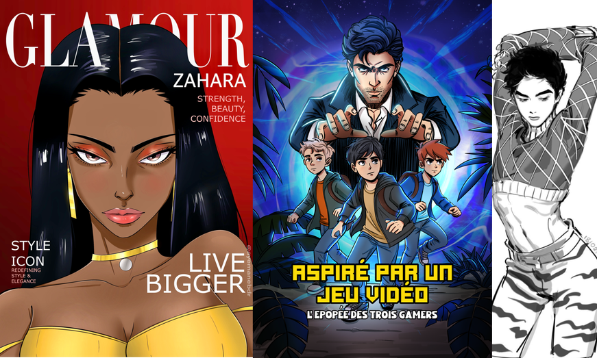 Je vais réaliser une ILLUSTRATION PERSONNALISÉE & CHARACTER DESIGN par ...