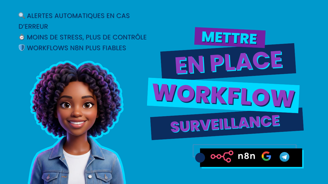 Je vais mettre en place une surveillance n8n pour sécuriser un workflow ...