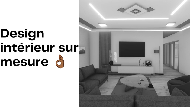 Je vais réaliser l'aménagement et le design intérieur de votre espace ...
