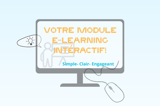 Je vais créer un module e-learning interactif et engageant pour vos ...