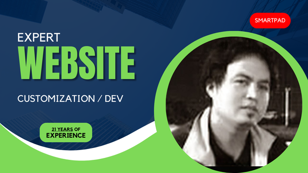 I will provide expert website customization and development services with 21 years of experience ...