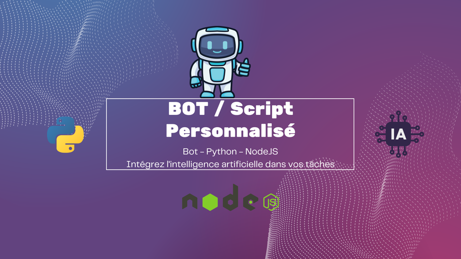 Je vais créer vos scripts et bots dautomatisation sur mesure (Python ...