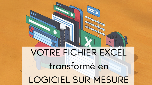 Je vais transformer votre fichier Excel en logiciel Windows sur mesure ...