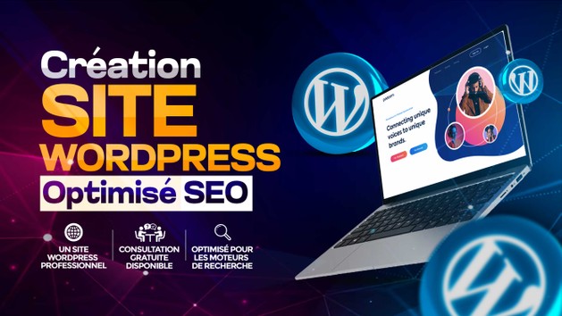 Je vais faire la création optimisé SEO de votre site web WordPress professionnel par DJones ...