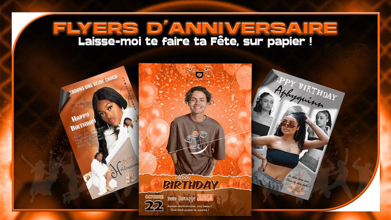 Je vais Créer un Flyer d'anniversaire de qualité Premium par JEAN_JEUDI_D