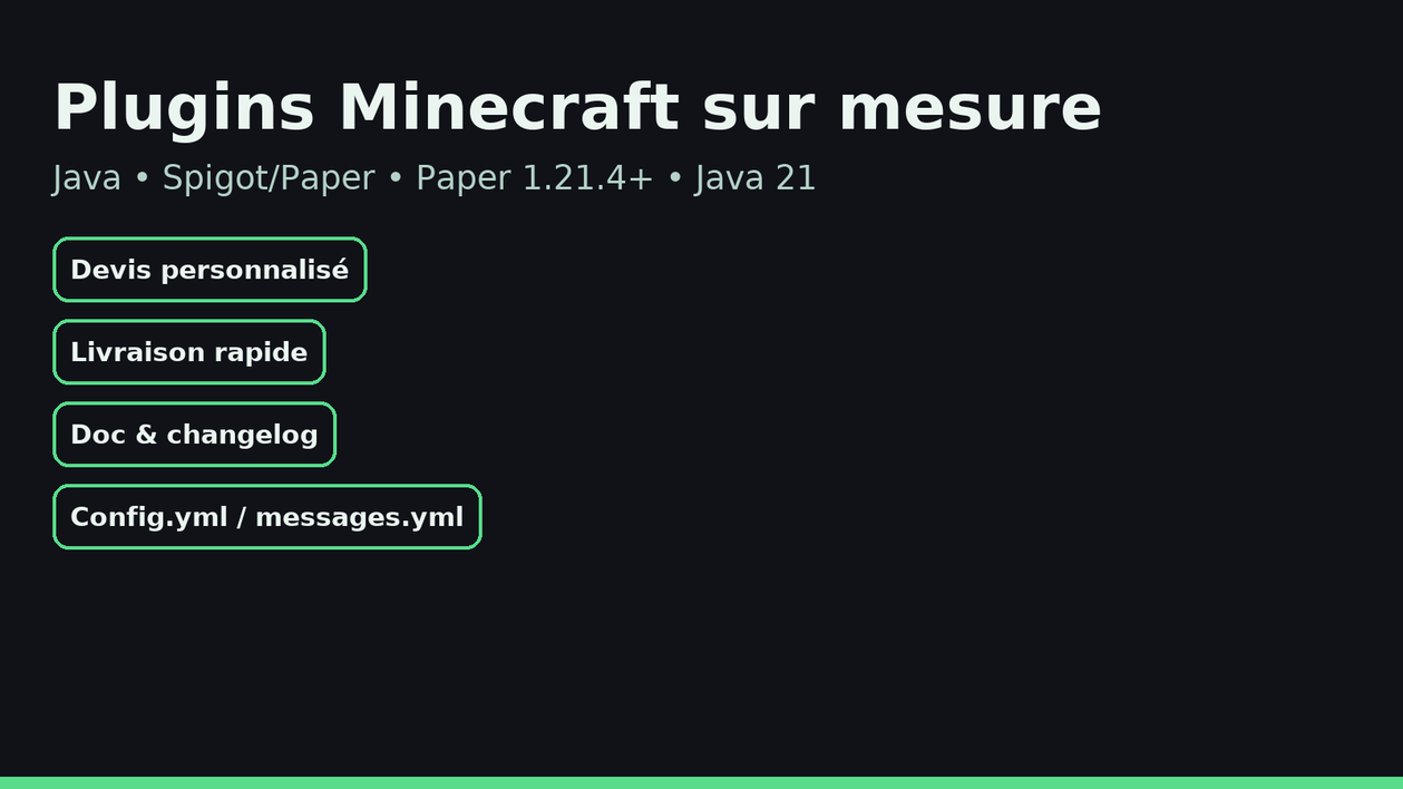 Je vais coder votre plugin minecraft de A à Z par RheyouJetski