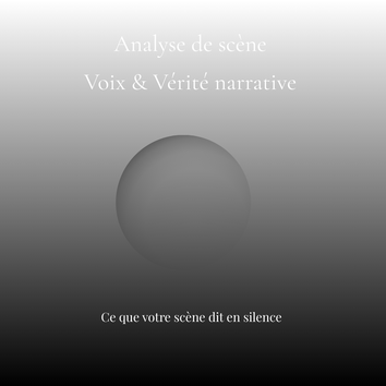 Je vais révéler ce que dit ta scène en silence -Analyse off -Voix et ...