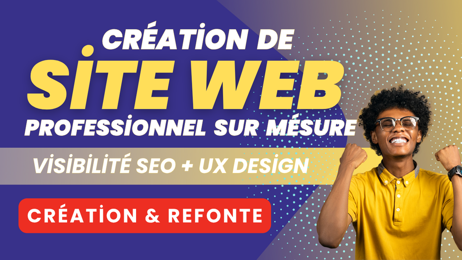 Je vais créer votre site web professionnel optimisé SEO par JM_Dev