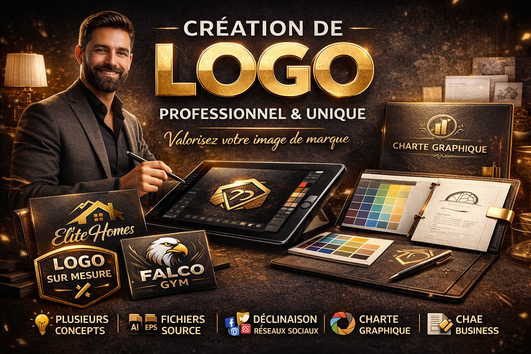 Je vais créer un logo qui traduit fidèlement votre activité par Aide ...