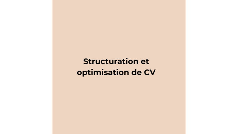Je vais structurer et optimiser votre cv professionnel par ServiceClients1