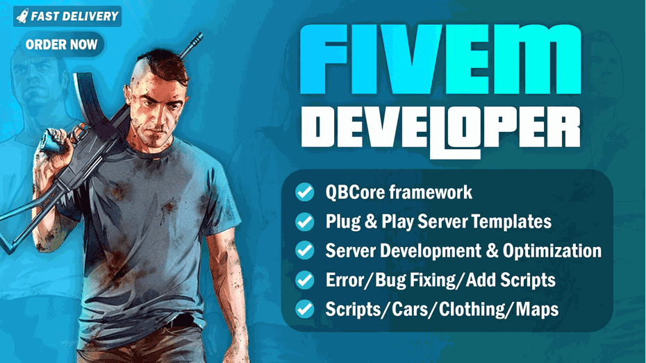 I will i will fix all your server errors for fivem by catenaserver