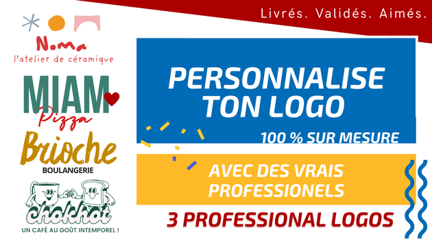 Je vais vous concevoir 3 logos professionnels pour révéler votre ...
