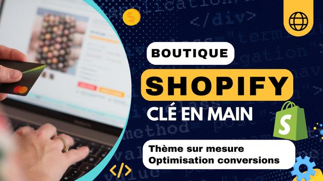 Je vais créer votre boutique shopify clé en main par dev_heros