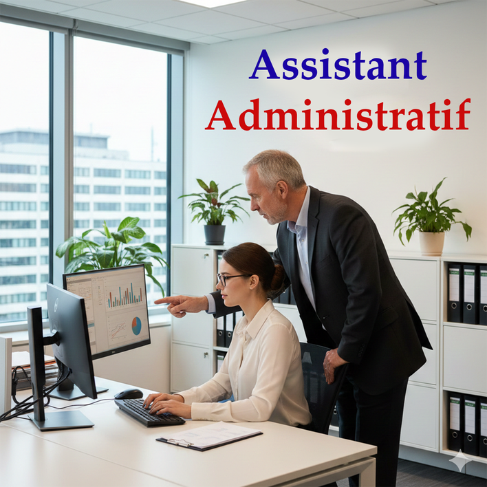 Je vais Support Administratif, Assistant Administratif par ETERNEL_DG