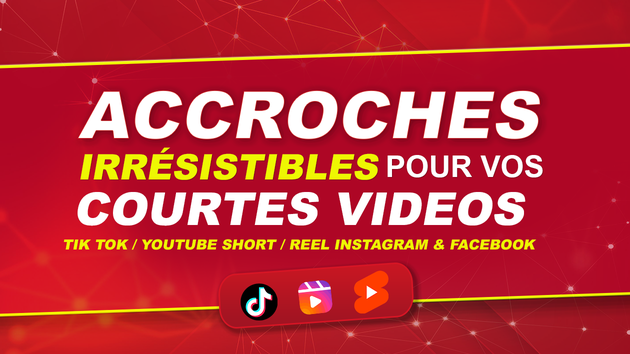 Je vais créer des accroches irrésistibles pour vos vidéos Tik Tok / Réel / Short par Mesti