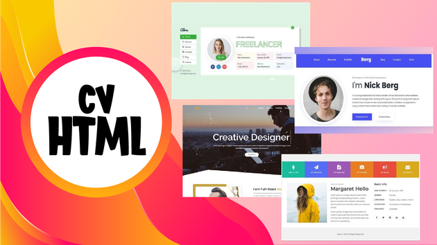 Je vais créer un CV en HTML moderne, professionnel et impactant pour ...