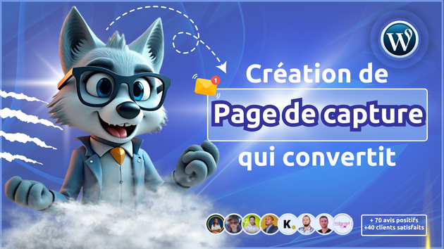 Je vais créer votre page de capture ou landing page wordpress ou ...