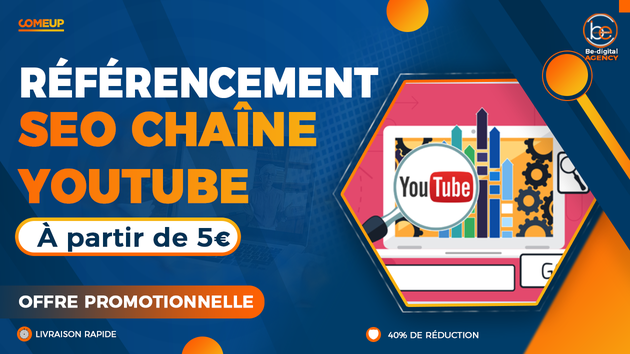 Je vais optimiser le référencement SEO de votre chaîne YouTube par BeDigital