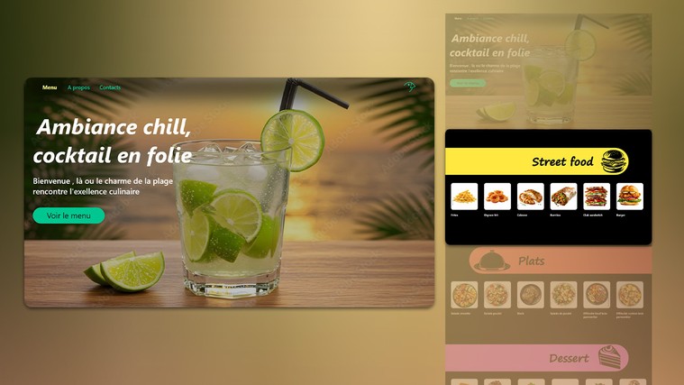 Je vais créer le design UI/UX de votre site web sur-mesure par Adesign_