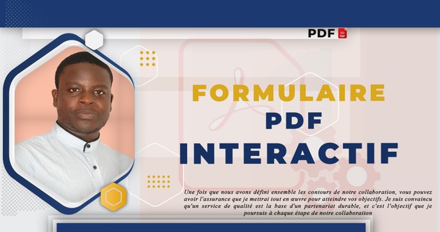 Je vais développer un formulaire PDF interactif à partir de votre document existant par NCE_Service