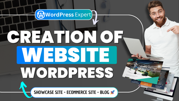 I will create your professional website with wordpress by Donatien_wpweb