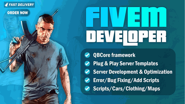 I will i will fix all your server errors for fivem by catenaserver