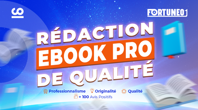 Je vais vous rédiger un ebook professionnel de qualité par Fortune01