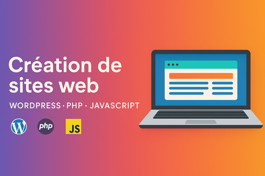 Je vais créer votre site vitrine responsive en html css javascript Php / wordpress par samynSaey