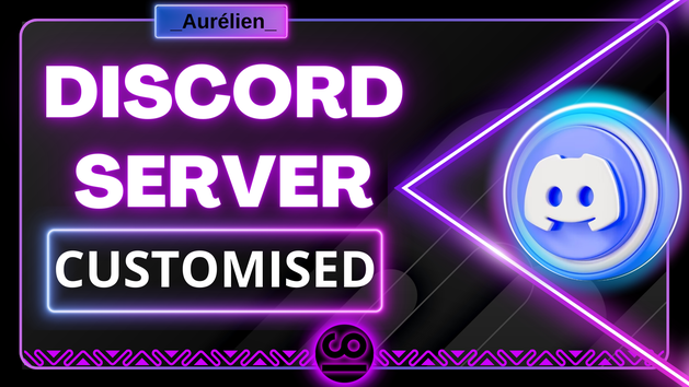 I will create your professional Discord server by _Aurelien_
