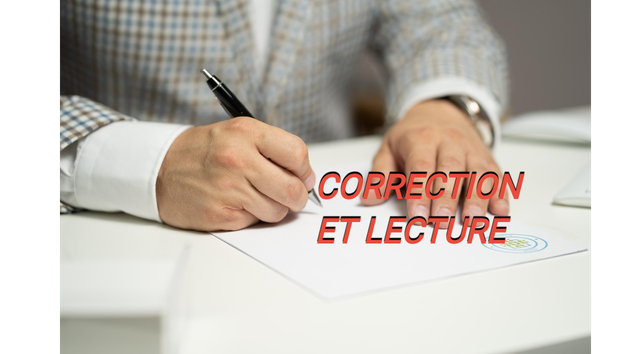 Je vais corriger et relire vos textes en français avec soin et ...