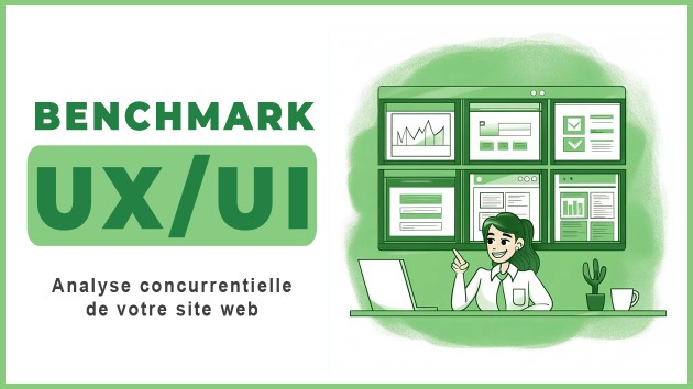 Je vais réaliser un benchmark digital UX/UI de votre site web par Uxineo