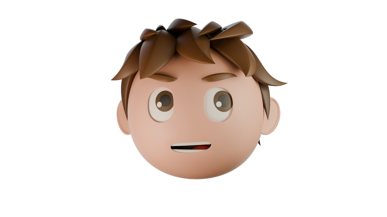 I will create a 3d cartoon logo profile picture like mine by Ewan3d